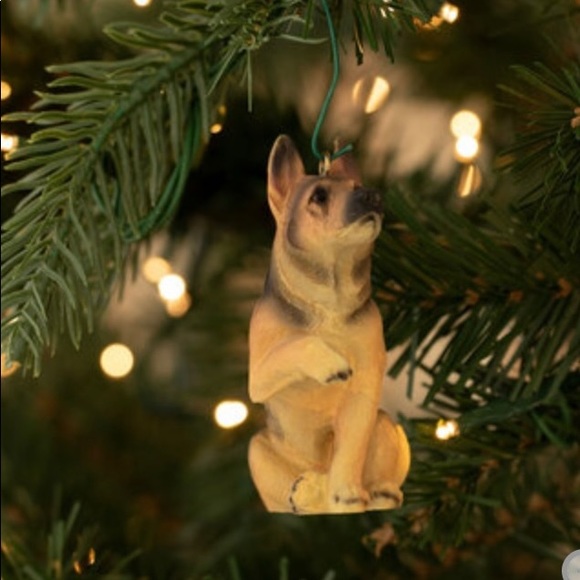 Boutique 9 | Other | Whimsical German Shepherd Christmas Ornament Dog ...